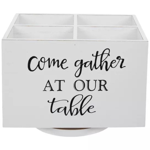 Dining | Gather Rotating Wood Utensil Holder | Poshmark